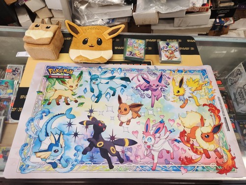 Pokemon Prismatic Evolution SPC & More Accessories: Deck Box, Play mat ...