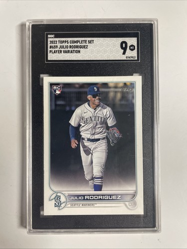 2022 Topps Factory Complete Set Julio Rodriguez RC Variation #659 SGC 9 ...