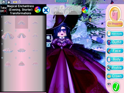 Royale high Magical enchantress skirt | eBay