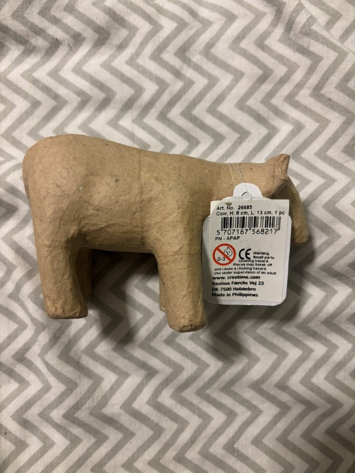 CRAFTING ANIMAL PRINT PAPER AND ALSO A PAPERMACHA COW | eBay UK