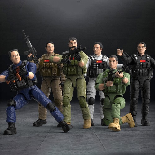 New Special Forces Model Toy Soldiers With Removable Joints Action ...