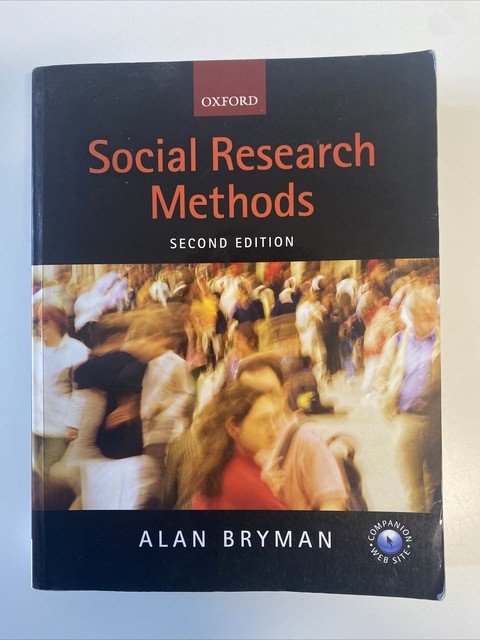 Social Research Methods by Prof. Alan Bryman (Paperback, 2004) for sale ...