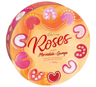Cadbury Roses Assortments with Merindah-Gunya Collectable Tin 600g 10 ...
