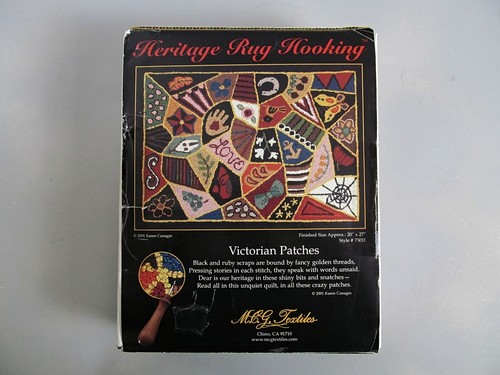MCG Textiles Heritage Rug Hooking Victorian Patches 73011 New Open 20 ...