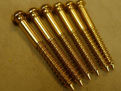 Ultra 6 pcs 33x3.5mm Stainless Steel PRS Guitar Tremolo Bridge Notch ...