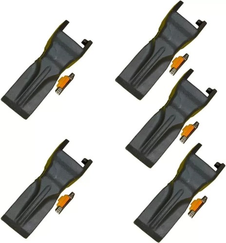 5 PK VOE 14523551 15GPE TEETH BUCKET ,PIN FITsVOL Ec140 ec160 ec180 ...