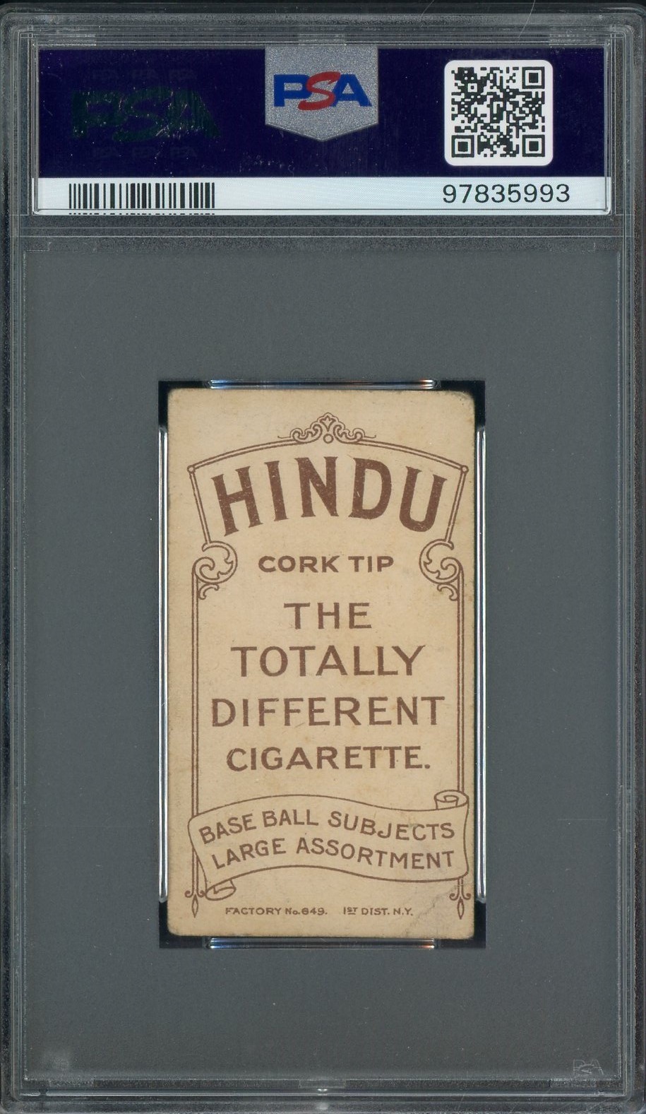 T206 Mike Powers Philadelphia HINDU BROWN RARE BACK PSA 2 Good | eBay