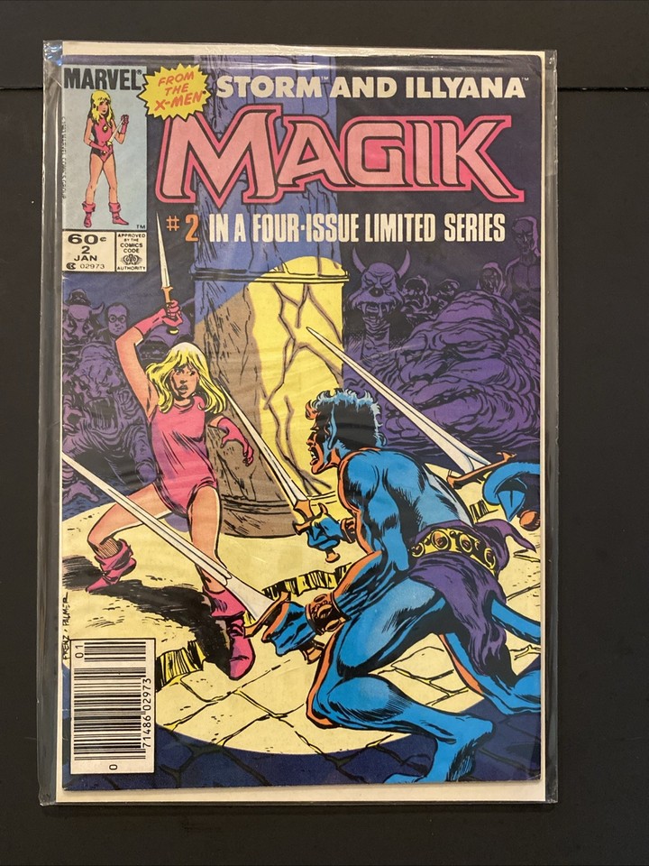 Marvel Comics Magik Storm and Illyana #1-4 Complete Set, 1983 X-Men | eBay