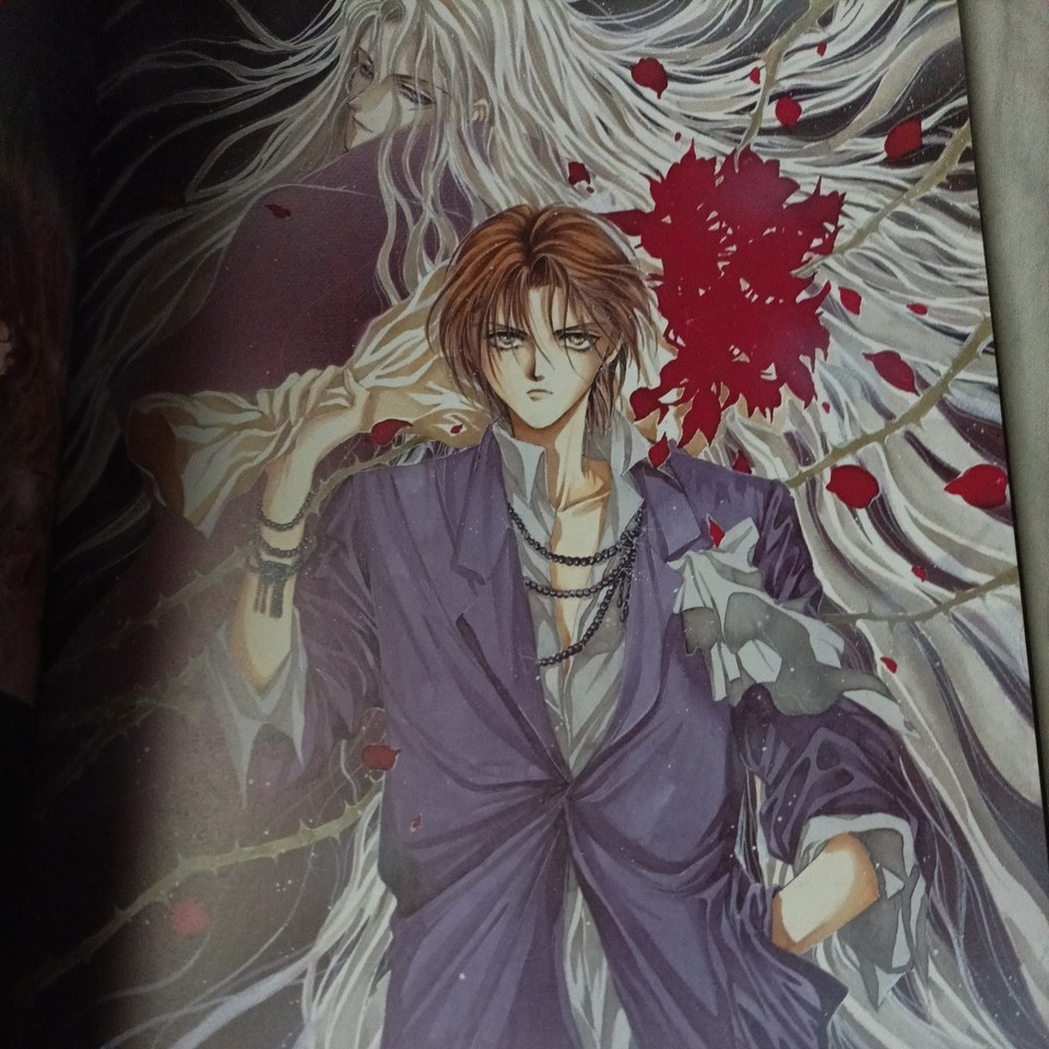 Angel Sanctuary Artbook "Angel Cage" by Kaori Yuki - japanese Manga ...