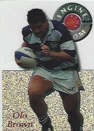 CARD CRAZY AUTHENTICS (NZ) Rugby Superstars 1996 INSERT CARDS INC JONAH ...