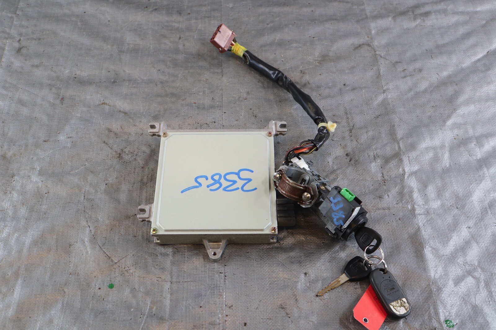 2000 HONDA S2000 AP1 F20C OEM ENGINE ECU IMMOBILIZER KEY 37820-PCX-A01 ...