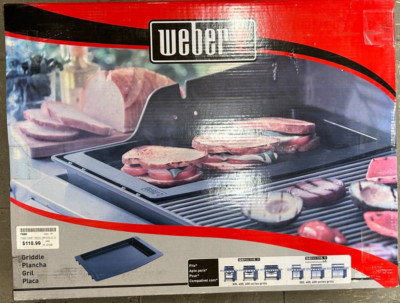 Weber Genesis II Gas Grill Griddle 7599 - Black 77924051975| eBay
