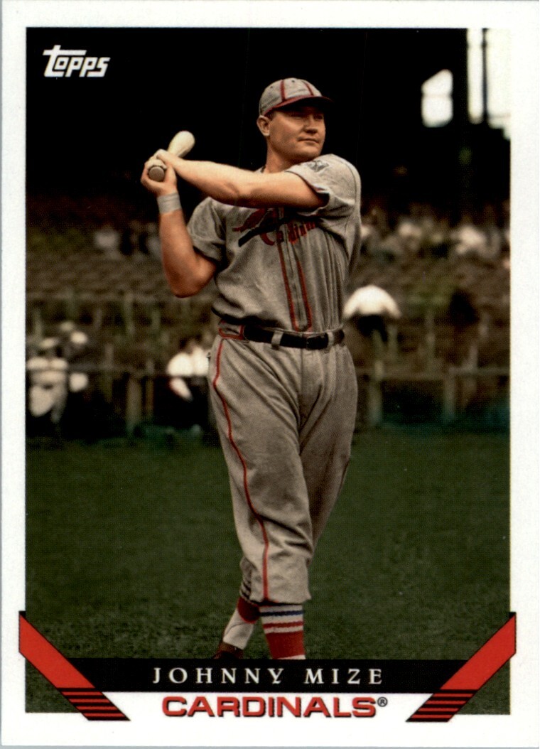 2019 Topps Archives #249 Johnny Mize St. Louis Cardinals HOF *+* | eBay
