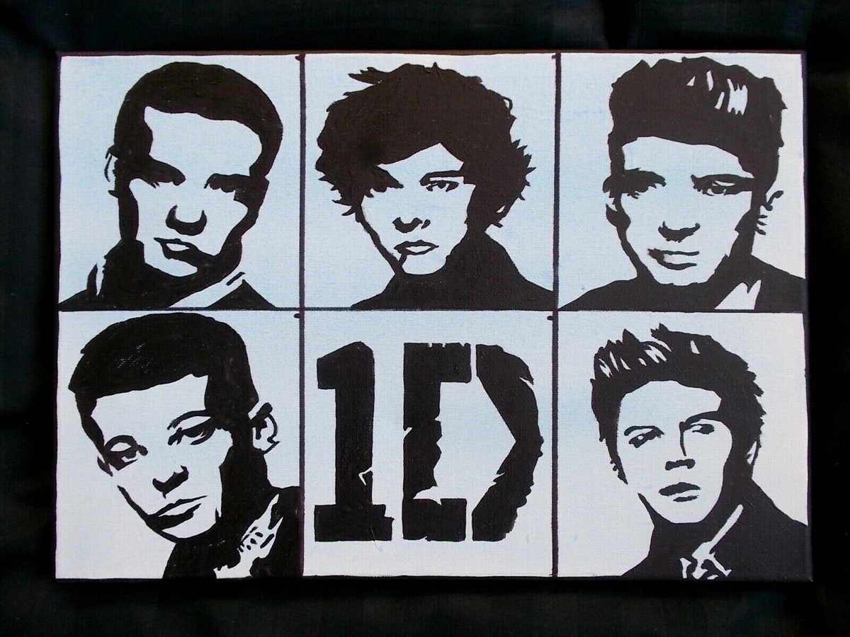 One Direction Posters Drawn