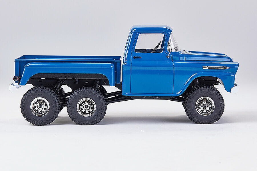 FMS 1:18 Chevrolet Apache Scaler RC 6x6 Chevy Truck Crawler Car RTR ...