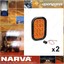 2 x Narva 9-33V Model 45 LED Rear Direction Indicator Lamps Amber ...