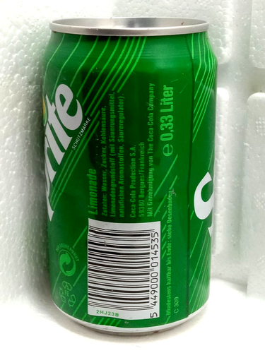 Vintage 1994 SPRITE Soda Can 330 ml. Empty Collectible Breweriana Top ...