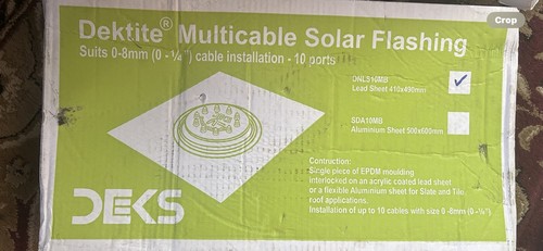 Solar Flashing - Dektite Multicable Solar Flashing Kit | eBay UK