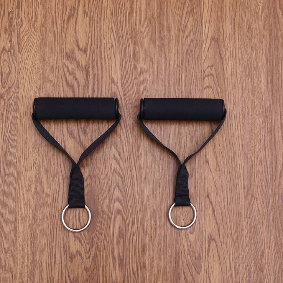 Handle Cable Workout Machine Ergonomic Stirrup Fitness | eBay