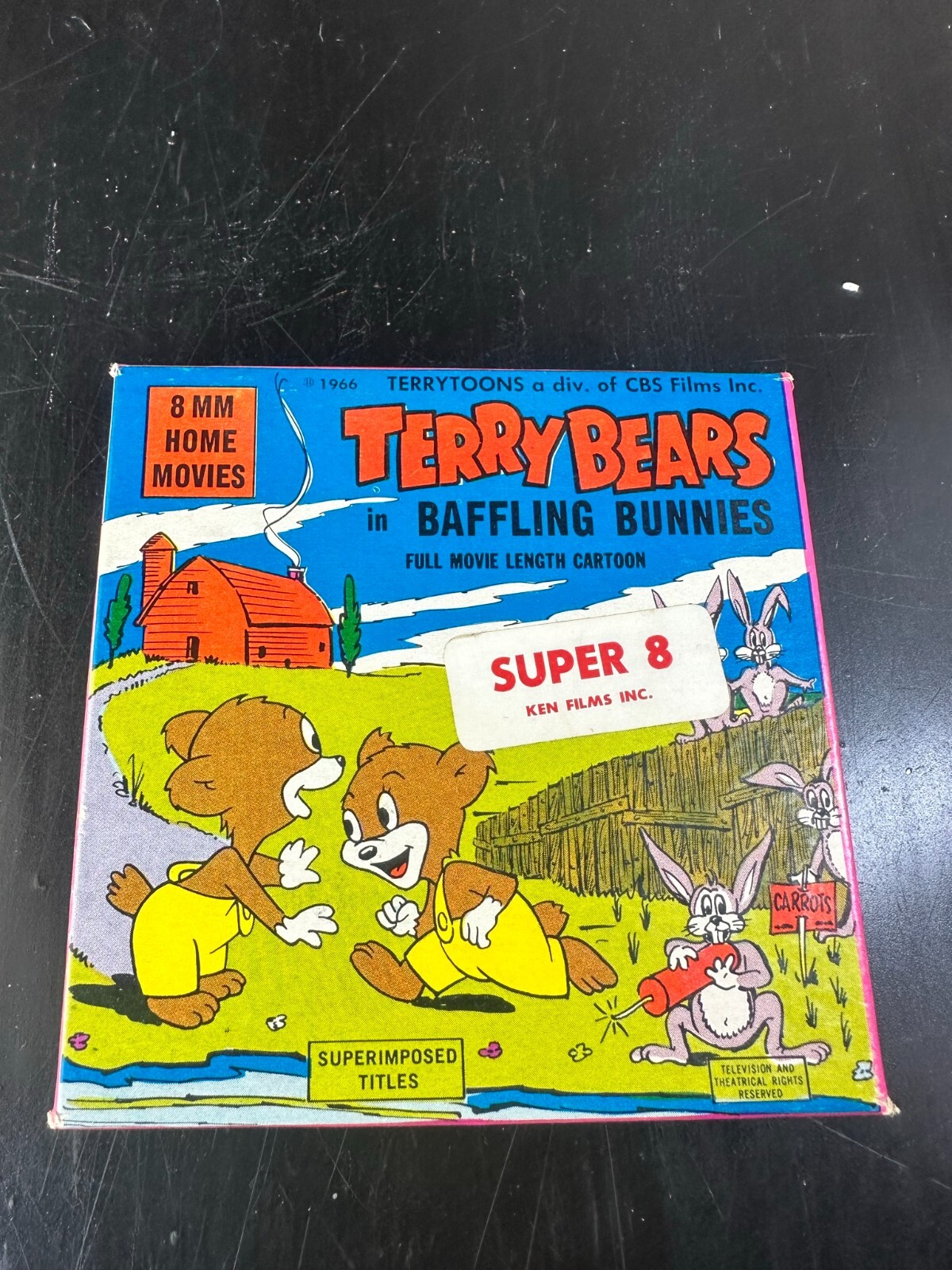 VTG Collectible 8mm Home movies Terry Bears in Baffling Bunnies 1966 ...