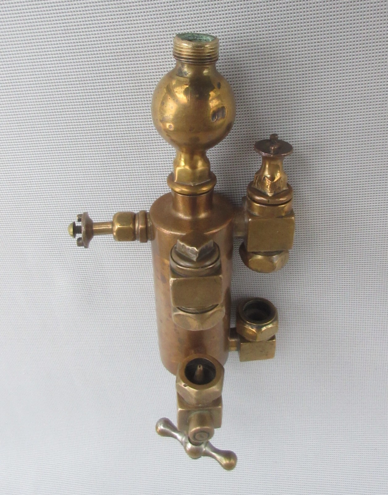 Antique Brass Steam Engine Oiler Hydrostatic Lubricator (Detroit ...