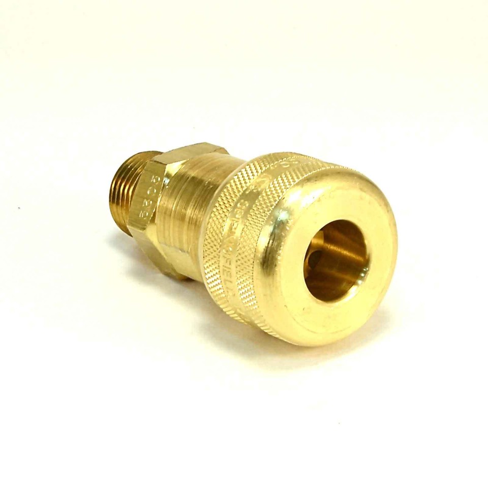 Foster 5 Series Brass Quick Coupler 1/2 Body 1/2 NPT Air Hose and Water ...