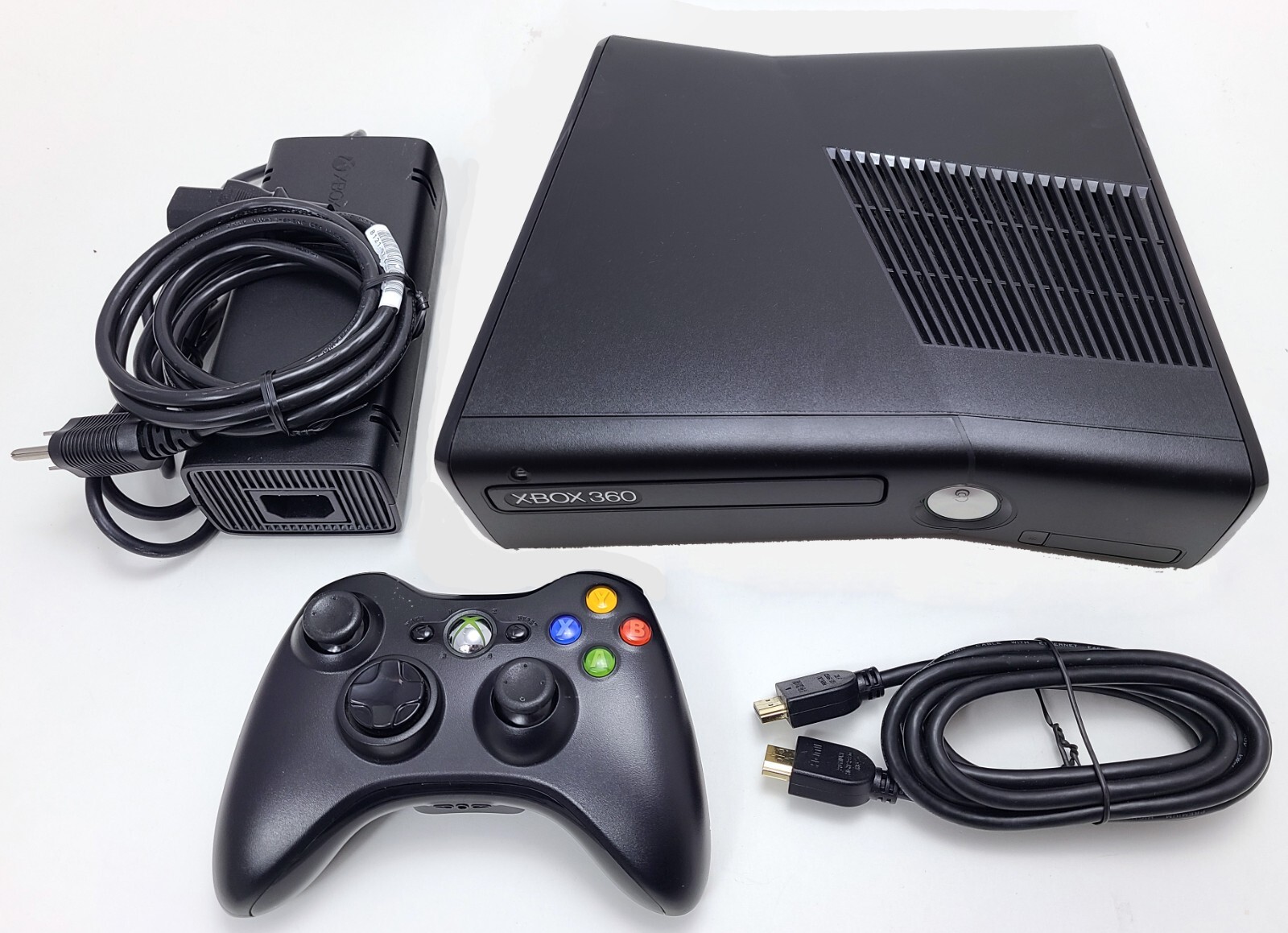 Microsoft Xbox 360S Black XBOX 360 SLIM Video Game Console System ...