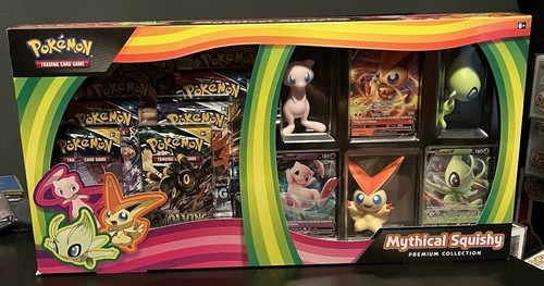 Pokémon TCG - Mythical Squishy Premium Collection Box *Sealed* | eBay