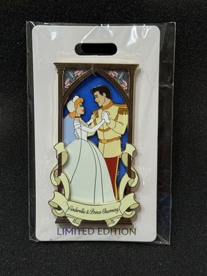 Disney Pin WDI MOG Wedding Couple LE 300 - Cinderella & Prince Charming ...