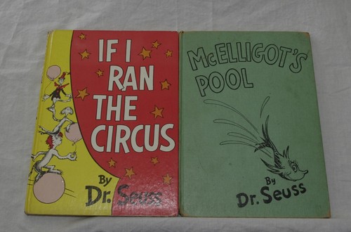 McElligot's Pool & If I Ran The Circus by Dr. Seuss Early Editions | eBay