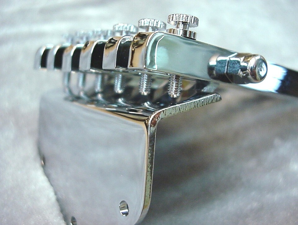 WELL MADE FINGER STYLE TAILPIECE FOR ARCHTOP GUITAR - CHROME | eBay
