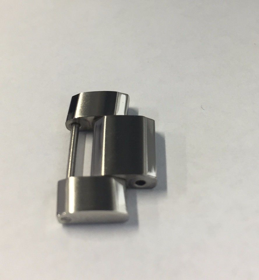 BULOVA 96B129 WATCH PARTS LINK MEN'S STAINLESS STEEL 20.00 MM WATCH ...