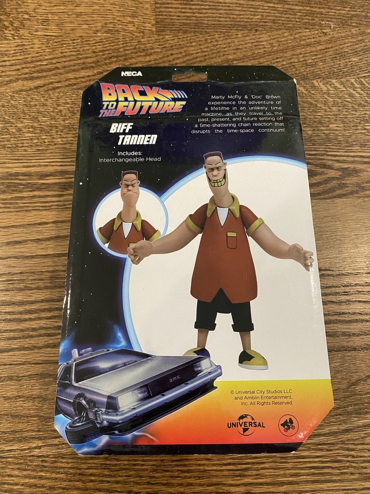 NECA BACK TO THE FUTURE BIFF TANNER 9” ACTION FIGURE TOY (BRAND NEW) | eBay