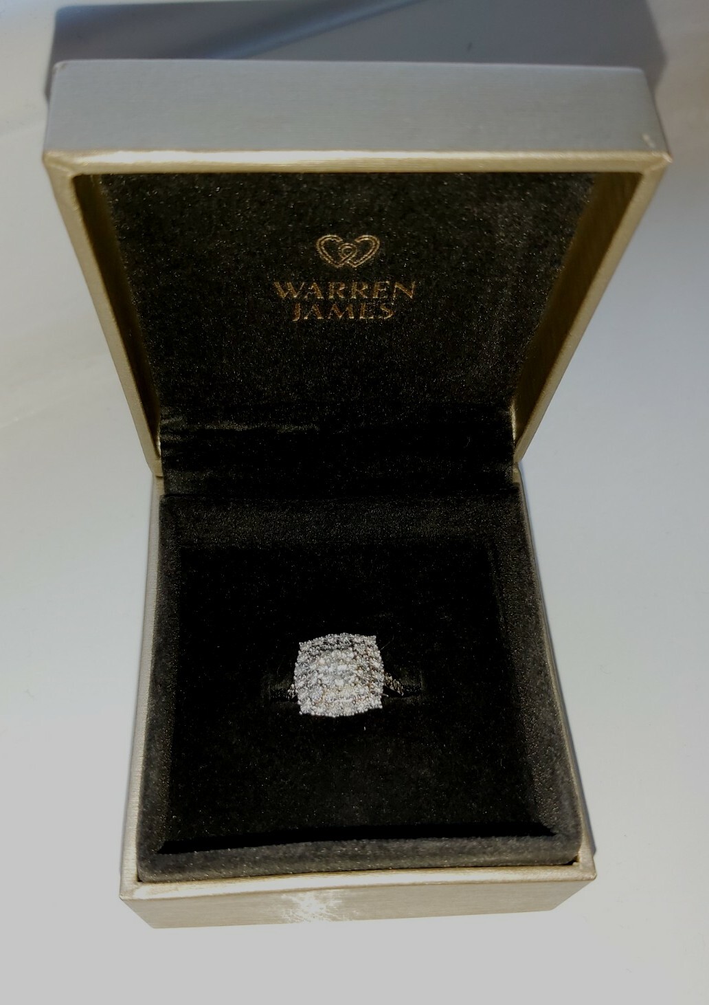 Warren James Diamond ring SIZE "J" | eBay UK
