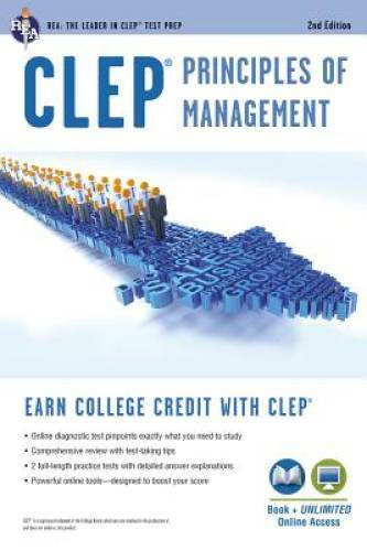 CLEPÂ® Principles of Management Book + Online (CLEP Test Preparation ...