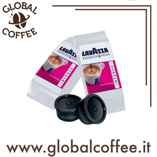 100 INTENSO LAVAZZA CAFFE' CAPSULE CIALDE ESPRESSO POINT EX AROMA POINT ...