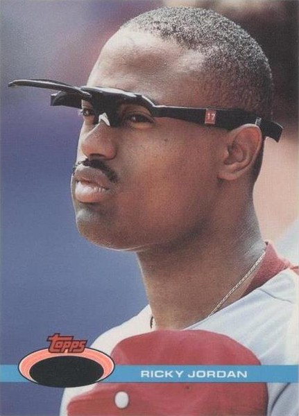 1991 Topps Stadium Club - Missing Foil #192 Ricky Jordan for sale ...