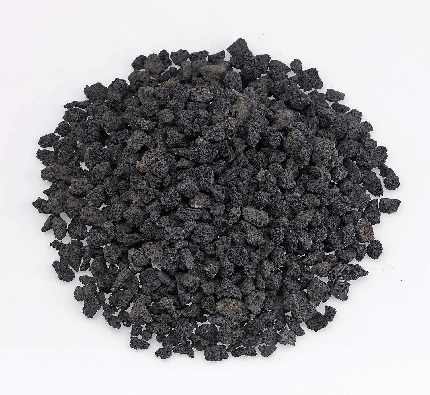 American Fire Glass Black Lava Rock, 1/4in. to 1/2in., 20 Pounds | eBay