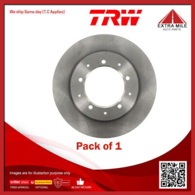 1X TRW Disc Brake Rotor 290mm Rear For Land Rover Range Rover I 2.4L/3 ...