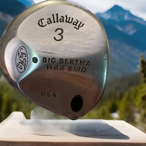 Callaway Big Bertha War Bird 3 Wood Regular Flex Steel Shaft Memphis 10 ...