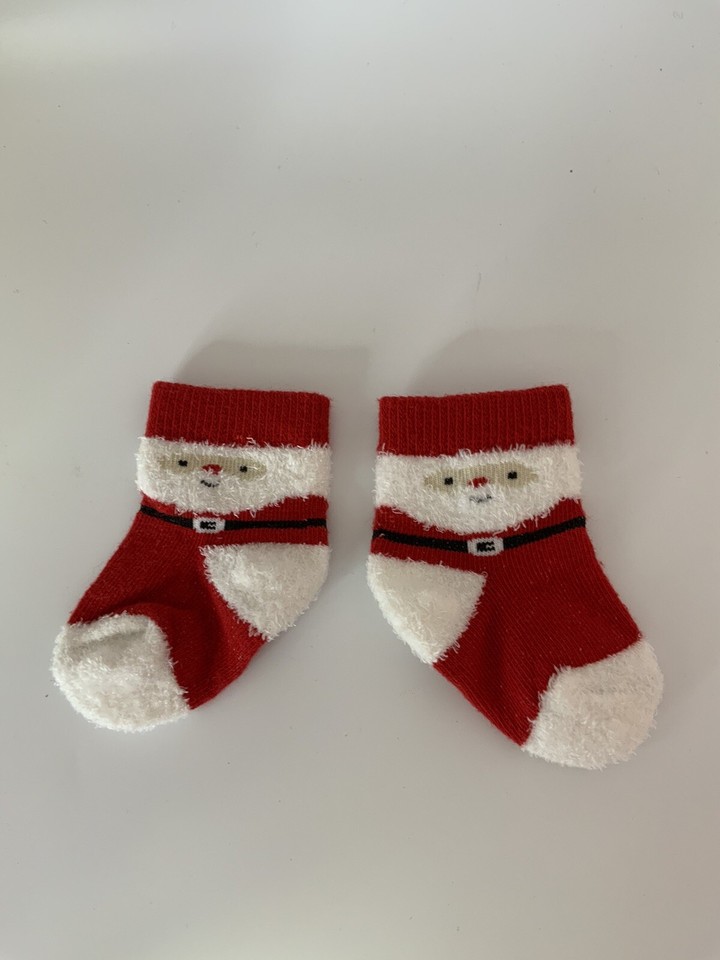 Santa Clause NEW baby socks | eBay