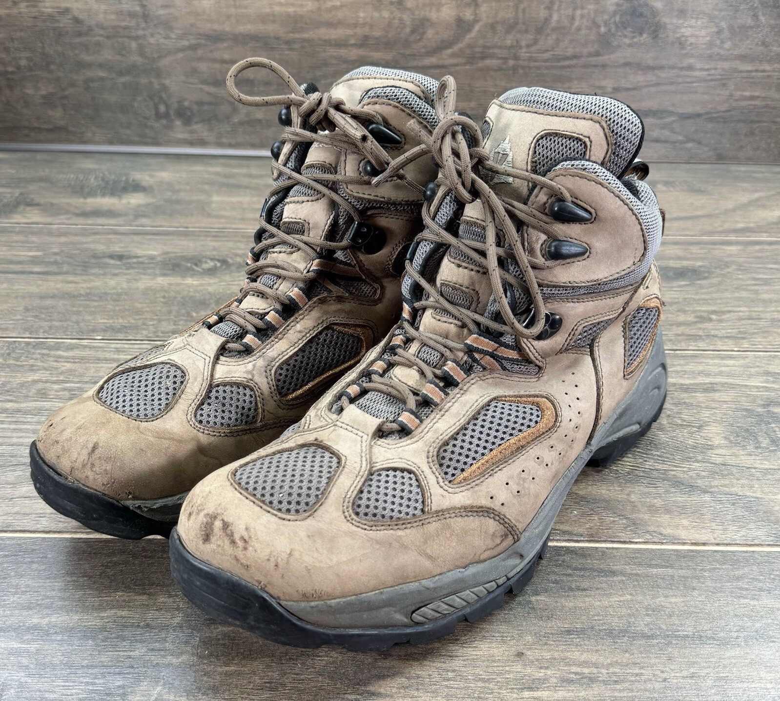 Vasque Breeze Boots Mens 14 N Brown 7466 Gore-Tex Trail Hiking Outdoor ...