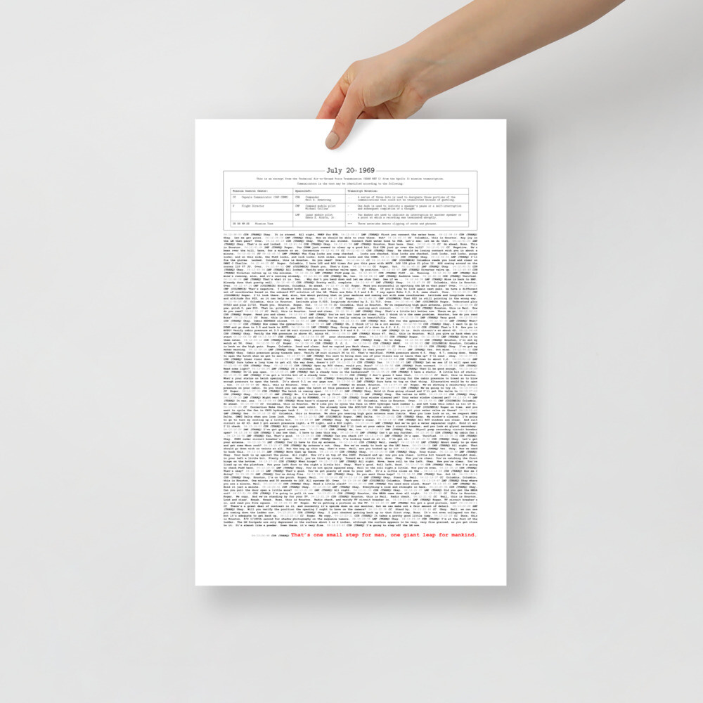 Apollo 11 Moon Landing Transcript
