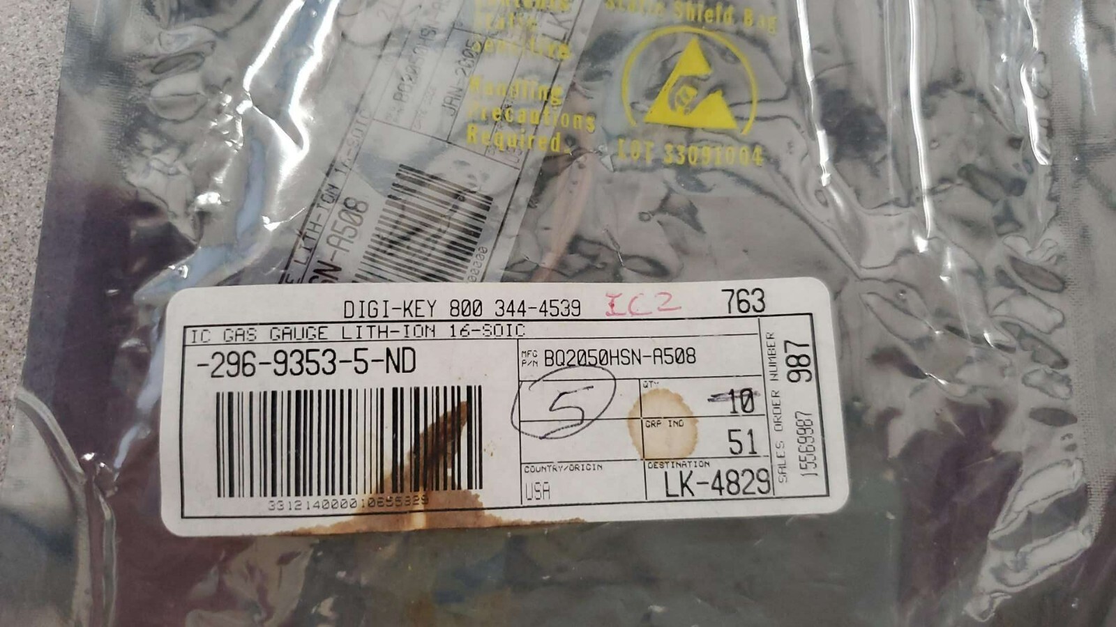 5 pieces of BQ2050HSN-A508 | eBay