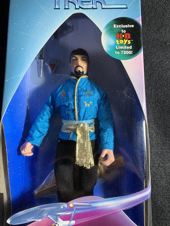 Star Trek TOS "Mirror Mirror" Spock. KB Toys Exclusive #000641. RARE | eBay