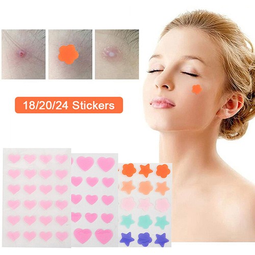 20/24Pcs Colorful Invisible Acne Removal Pimple Patch Beauty Acne Tools ...