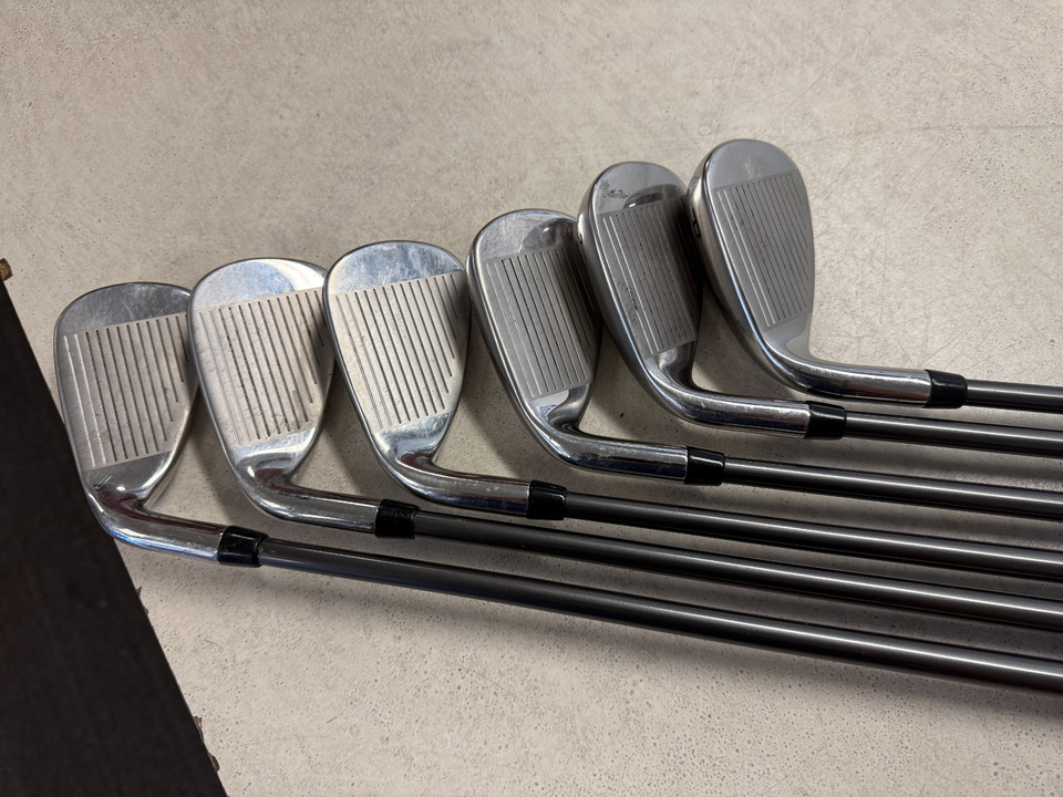 Callaway Rogue X CF18 Iron Set 6-9 + AW & PW Aldila Synergy 60 Regular Flex | eBay