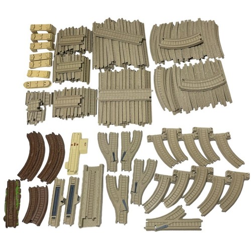 Thomas Train Friends Trackmaster Beige Brown Track Expansion Lot Bundle ...