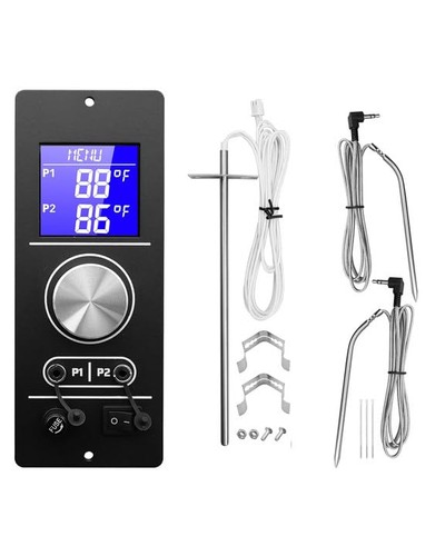 Upgraded Thermostat Controller Barbecue Digital Smoke Controller Fit ...