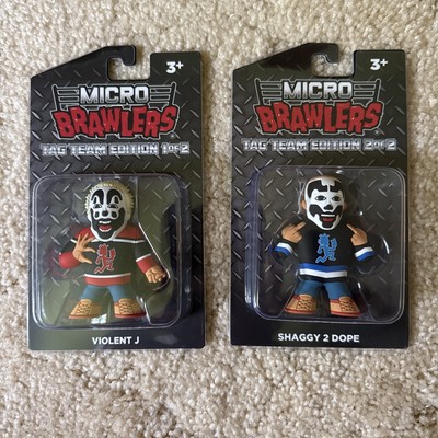 JCW Exclusive INSANE CLOWN POSSE Micro Brawlers Figures ICP Set Of 2 ...
